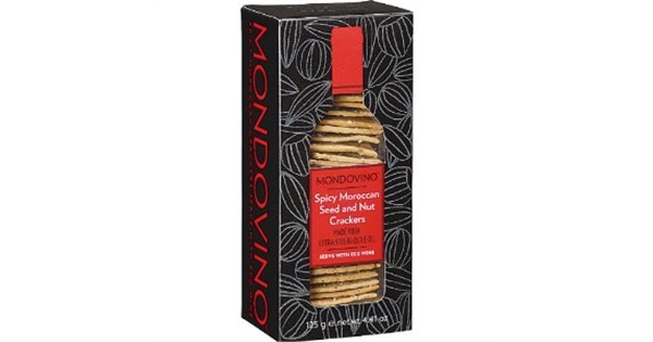 Mondovino Spicy Moroccan Seed & Nut Crackers. Farm Direct