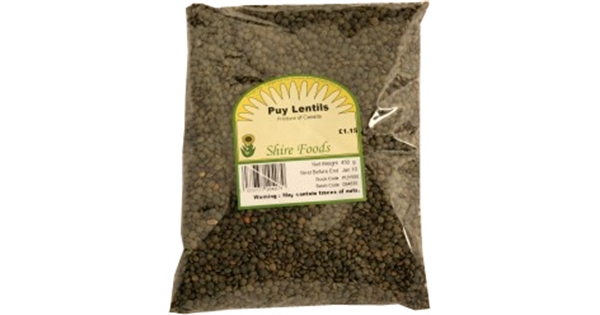 Green Speckled Lentils, Dried. Farm Direct