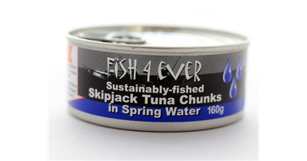 Skipjack Tuna Steaks in Spring Water. Farm Direct