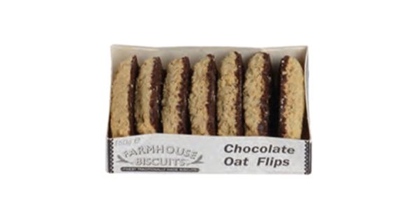 Chocolate Mini Flip Biscuits. Farm Direct