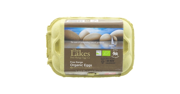 Organic Medium Eggs. Farm Direct