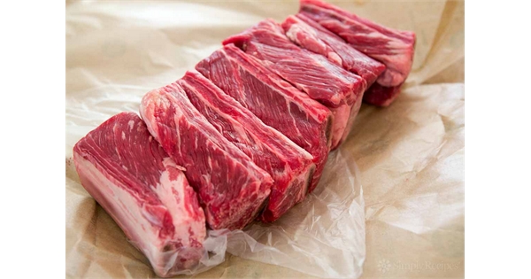 Red Poll Heritage Beef Short Ribs. Farm Direct