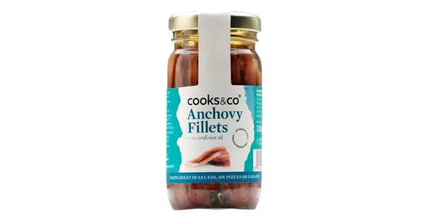 Anchovy Fillets in Sunflower Olive Oil. Farm Direct